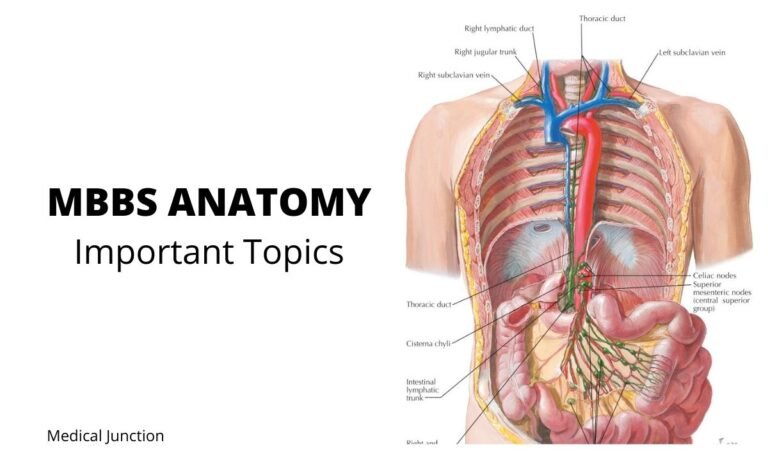 MBBS 1st Year Anatomy Important Questions | Medical Junction